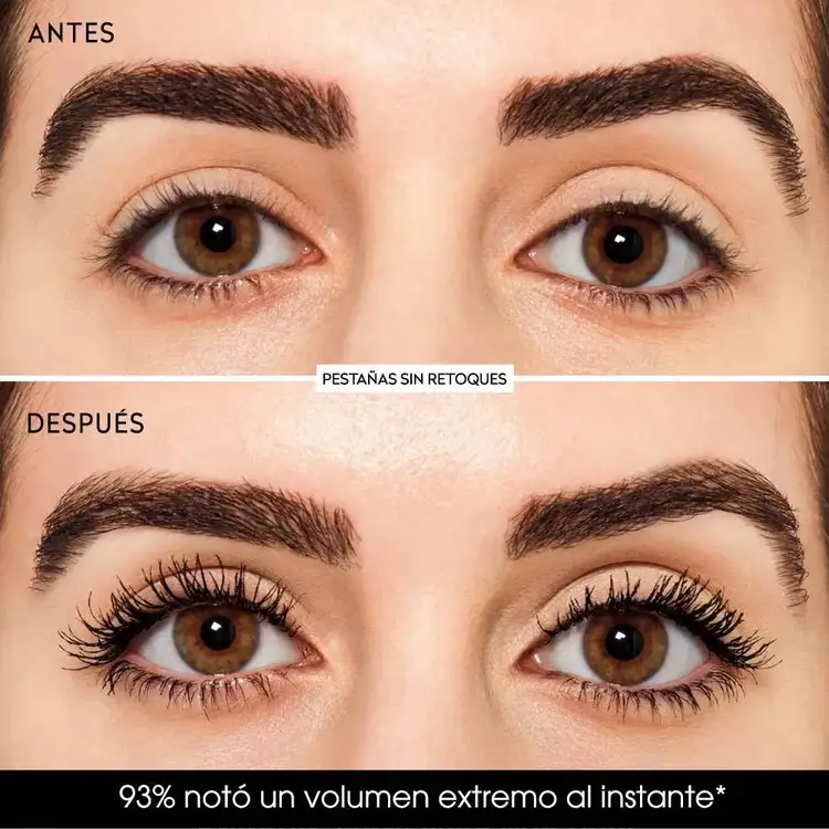 Bare Minerals Máscara de pestañas volumen extremo Fórmula con fito ...