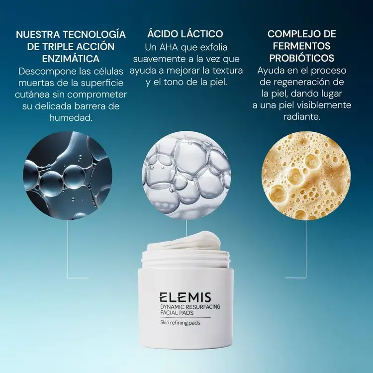 Elemis Pads faciales refinan y alisan la textura de la piel | Ulta ...