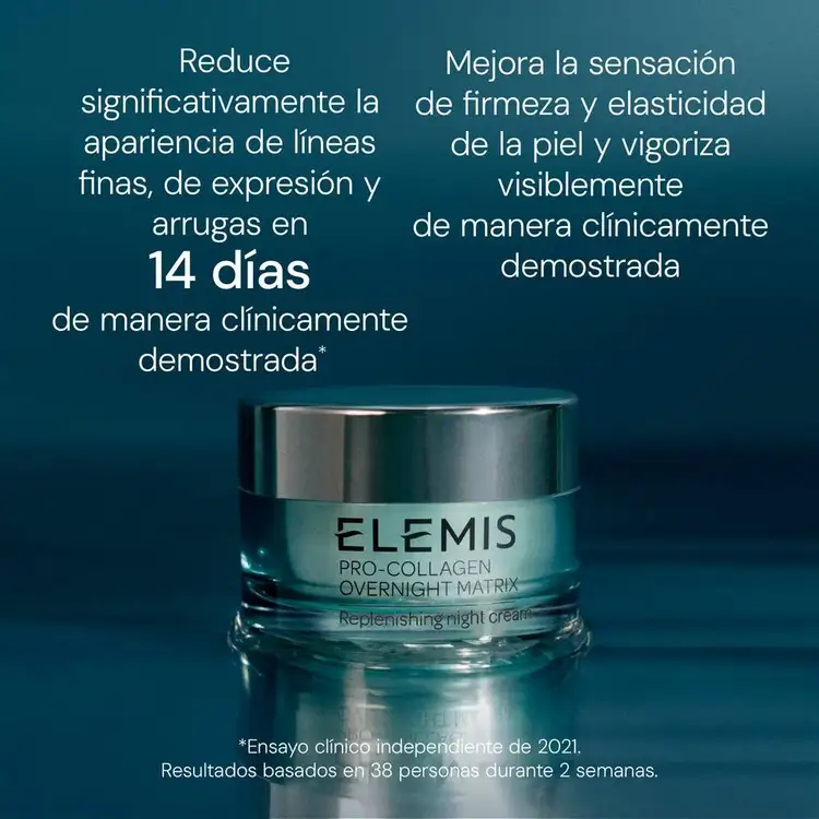 Elemis Crema de noche combate los efectos visibles del envejecimiento ...